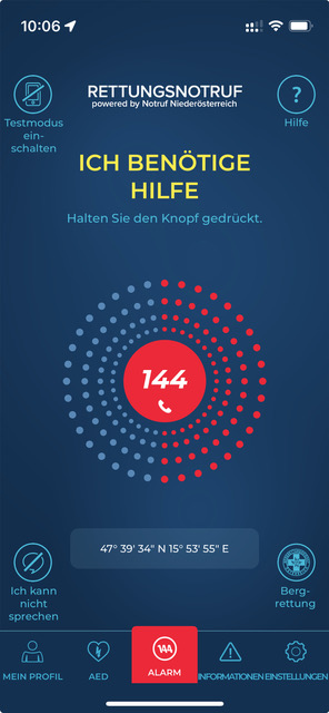Notruf-App für mehr Sicherheit im Revier